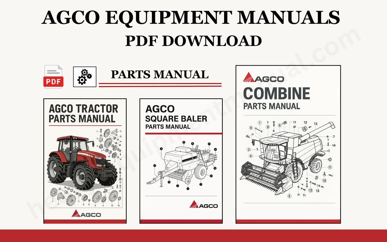 AGCO Parts Catalog PDF Download – OEM Spare Par...