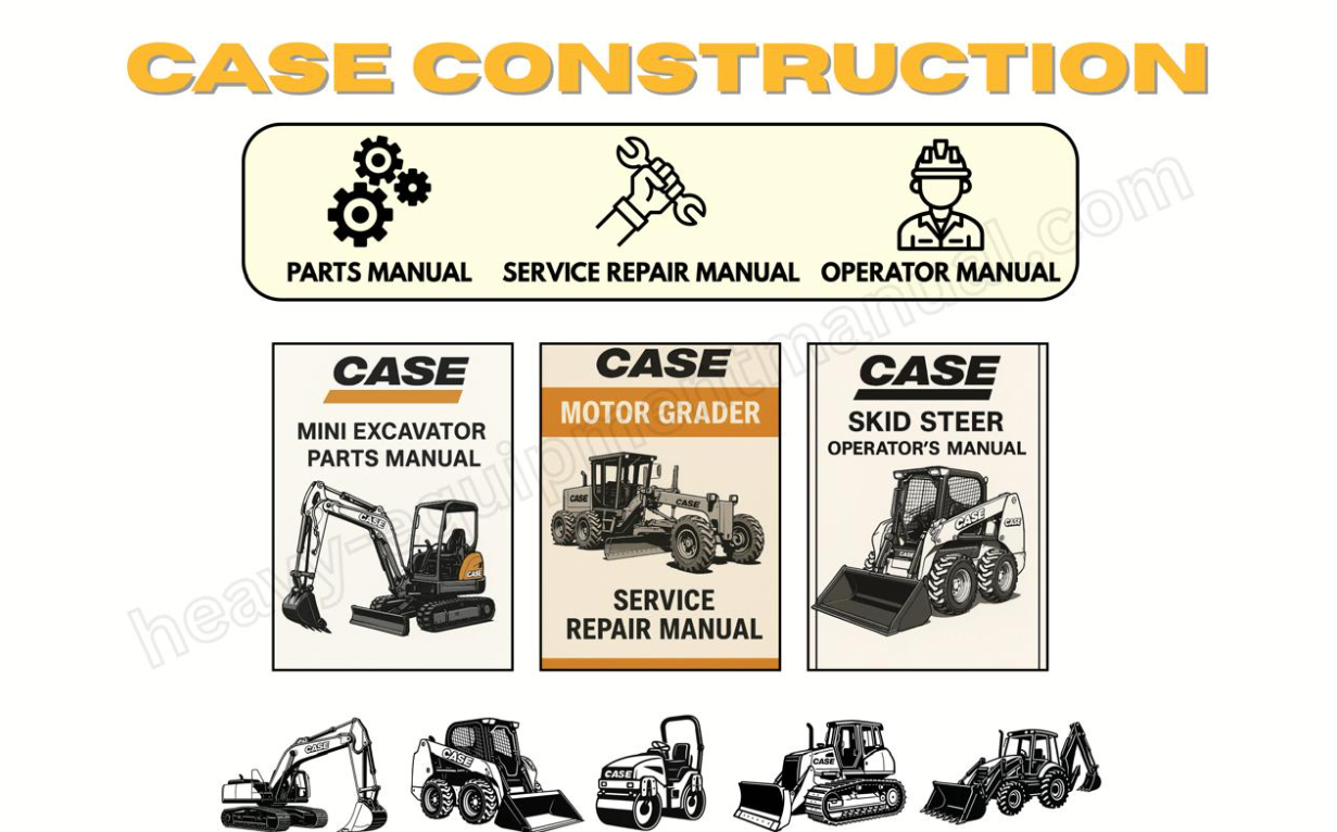 Case Construction Repair Manual PDF – Complete ... – Heavy Equipment Manual