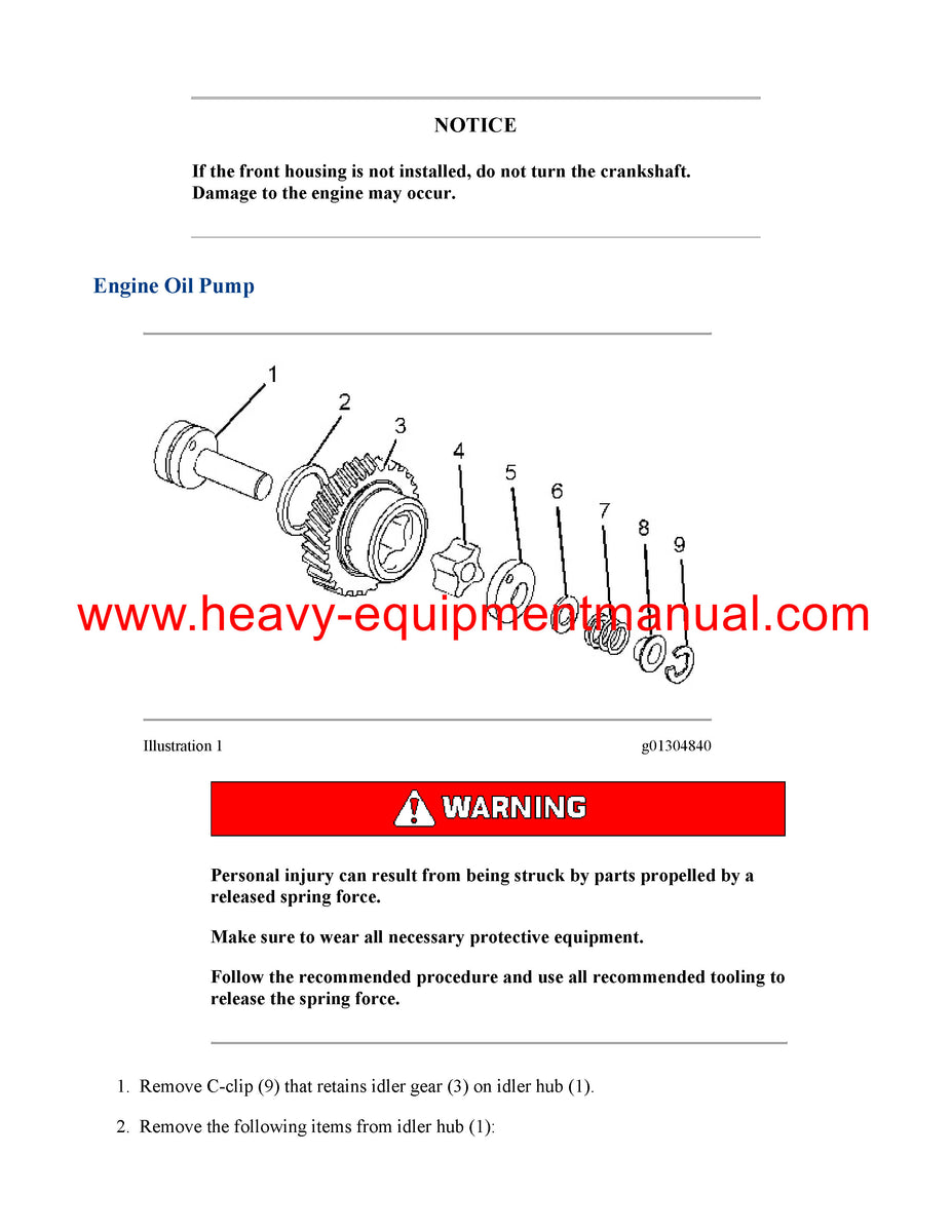 Download Caterpillar 216B3 Skid Steer Loader Service Repair Manual ...