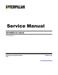 Download Caterpillar MT4400D AC Truck Service R... – Heavy Equipment Manual