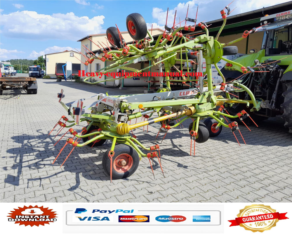 PDF Claas 1050t Tedder Parts Manual – Heavy Equipment Manual