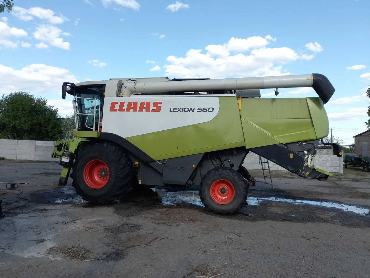 PDF Claas 585 - 560R Lexion Combine Parts Manual – Heavy Equipment Manual