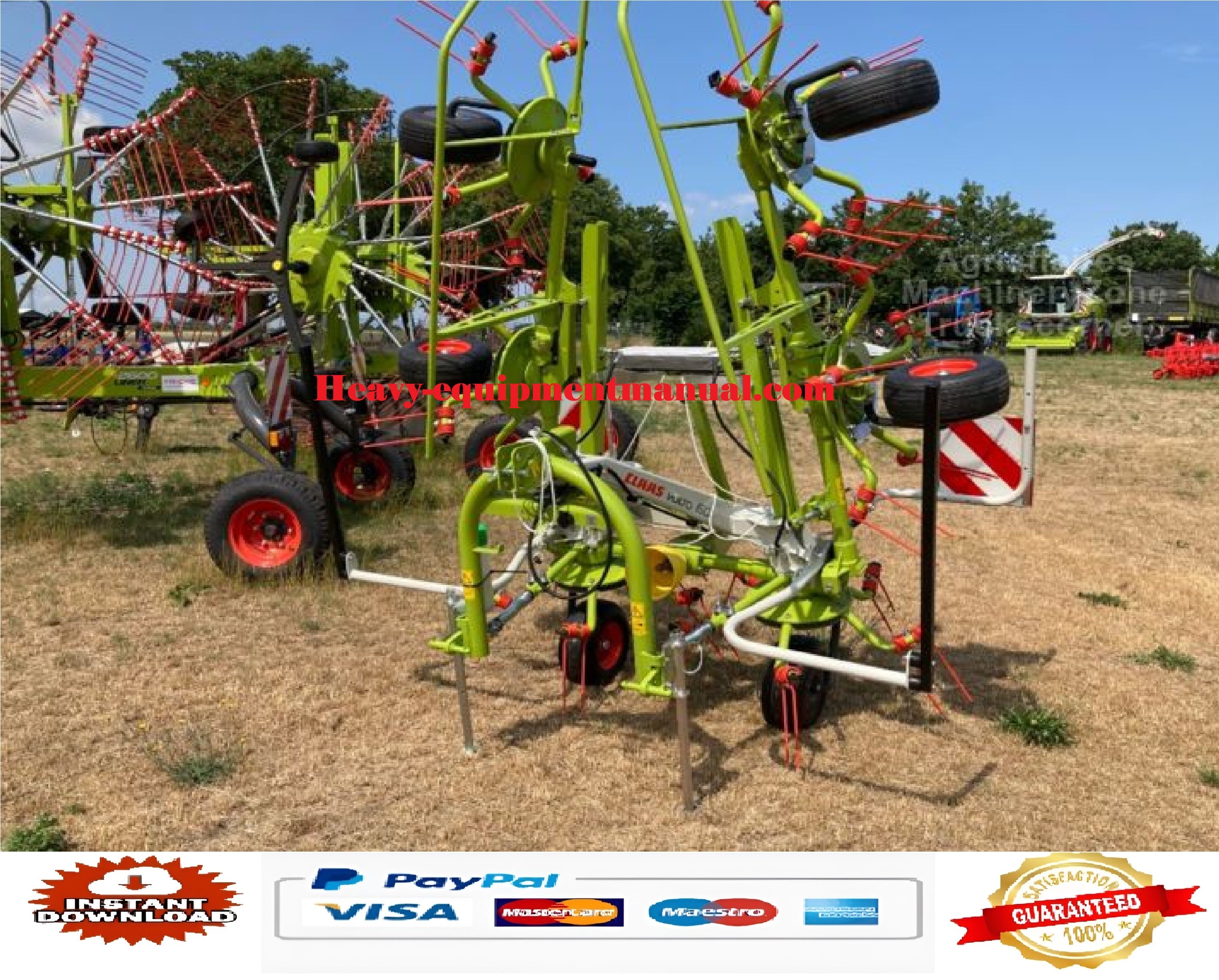 PDF Claas 60 V Volto Tedder Parts Manual – Heavy Equipment Manual