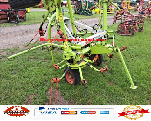 PDF Claas 640/ 64 Volto Tedder Parts Manual – Heavy Equipment Manual