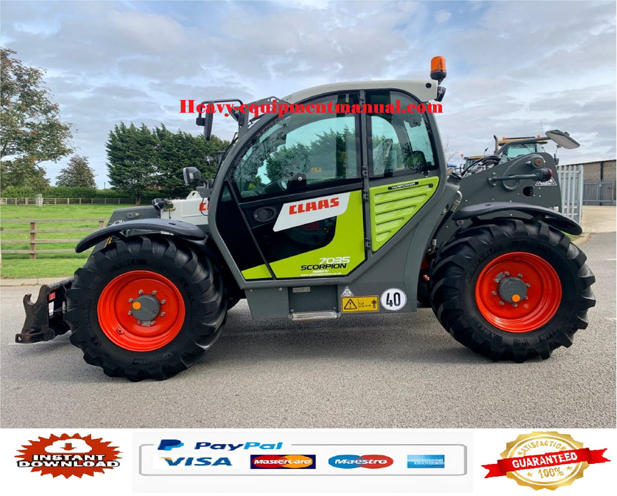 CLAAS Service Manuals, Workshop Manual PDF Download, Instant Repair ...