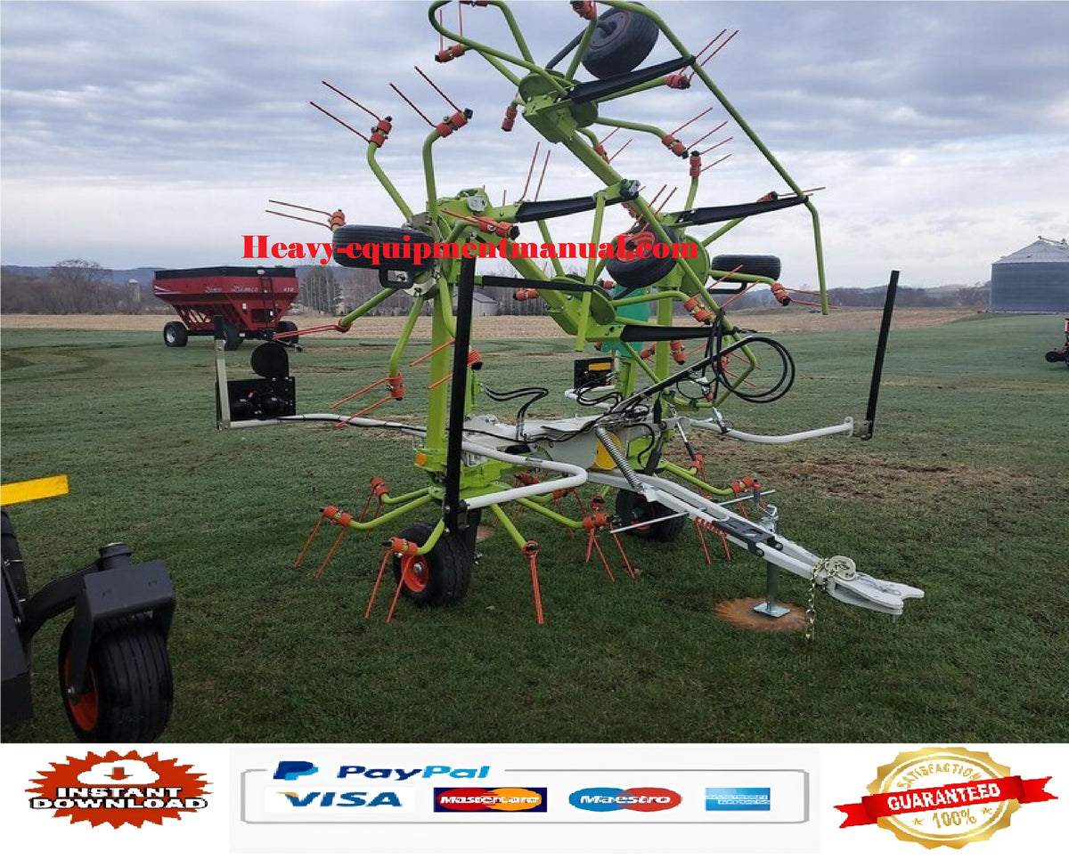 PDF Claas 800, 800T, 800TH Volto Tedder Parts Manual – Heavy Equipment ...