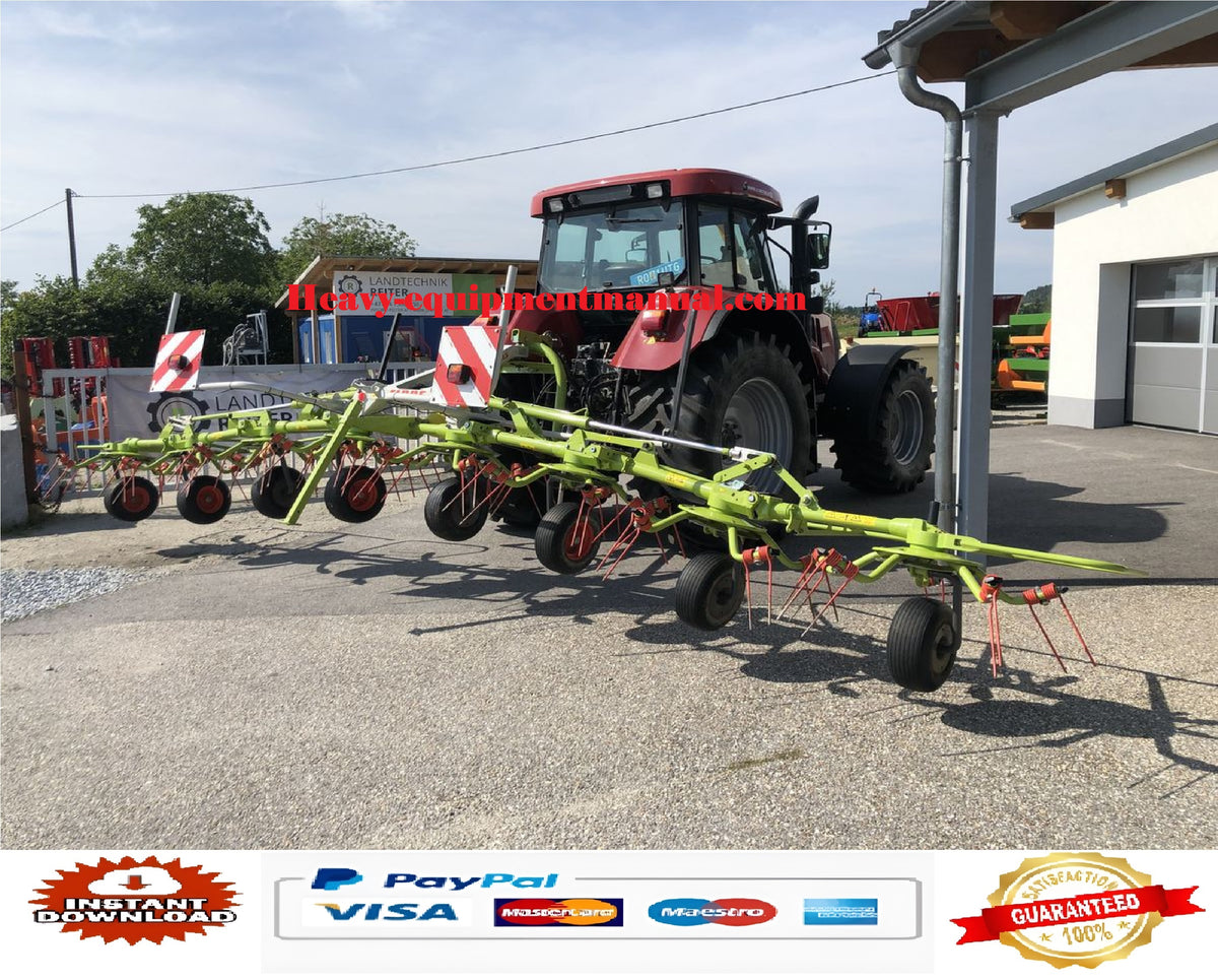 PDF Claas 80 Volto Tedder Parts Manual – Heavy Equipment Manual