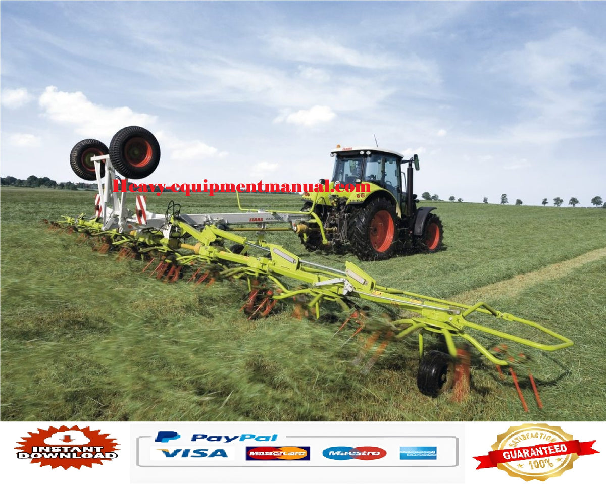 PDF Claas 900 900T Volto Tedder Parts Manual – Heavy Equipment Manual