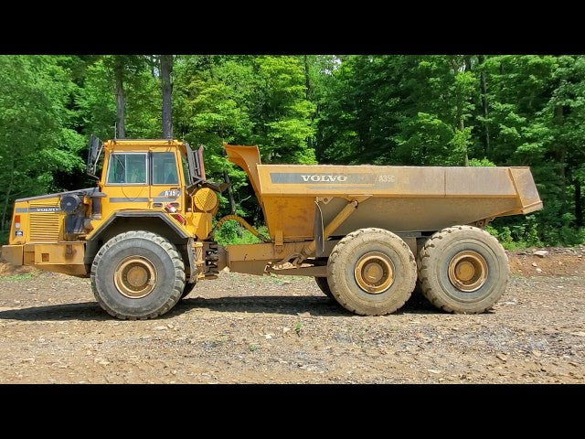 Volvo A35C ARTICULATED HAULERS OPERATOR'S MANUAL – Heavy Equipment Manual