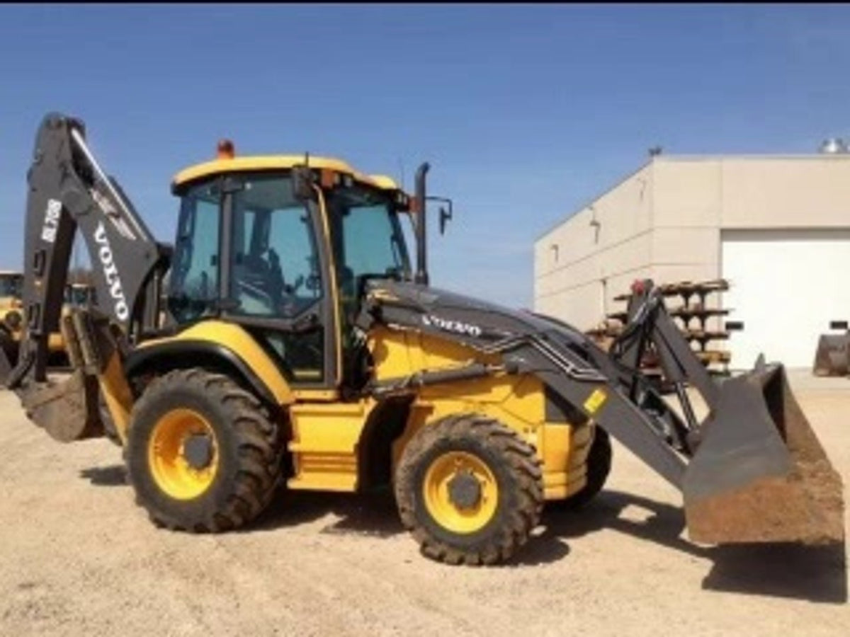 Volvo BL70B Backhoe Loader Parts Manual – Heavy Equipment Manual