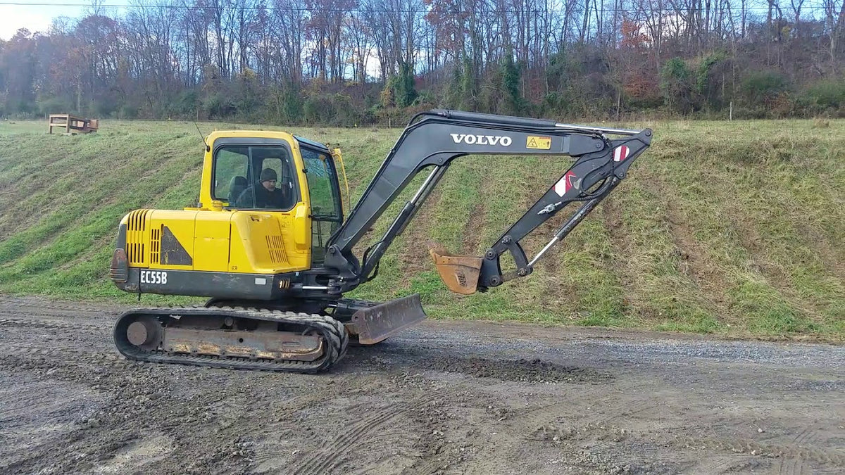 Volvo EC55B Compact Excavator Parts Manual – Heavy Equipment Manual
