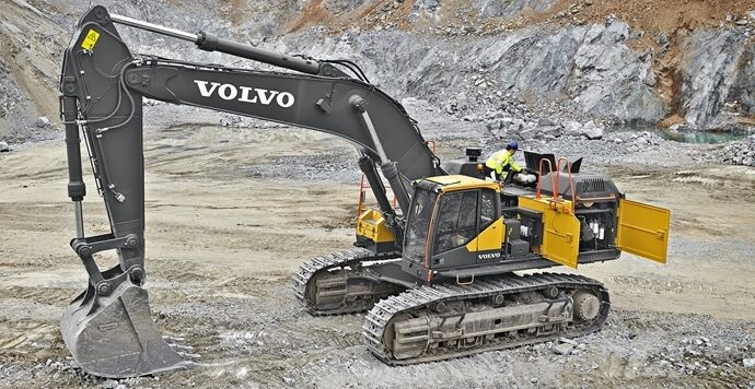 Volvo EC750E L Excavator Operator's Manual – Heavy Equipment Manual