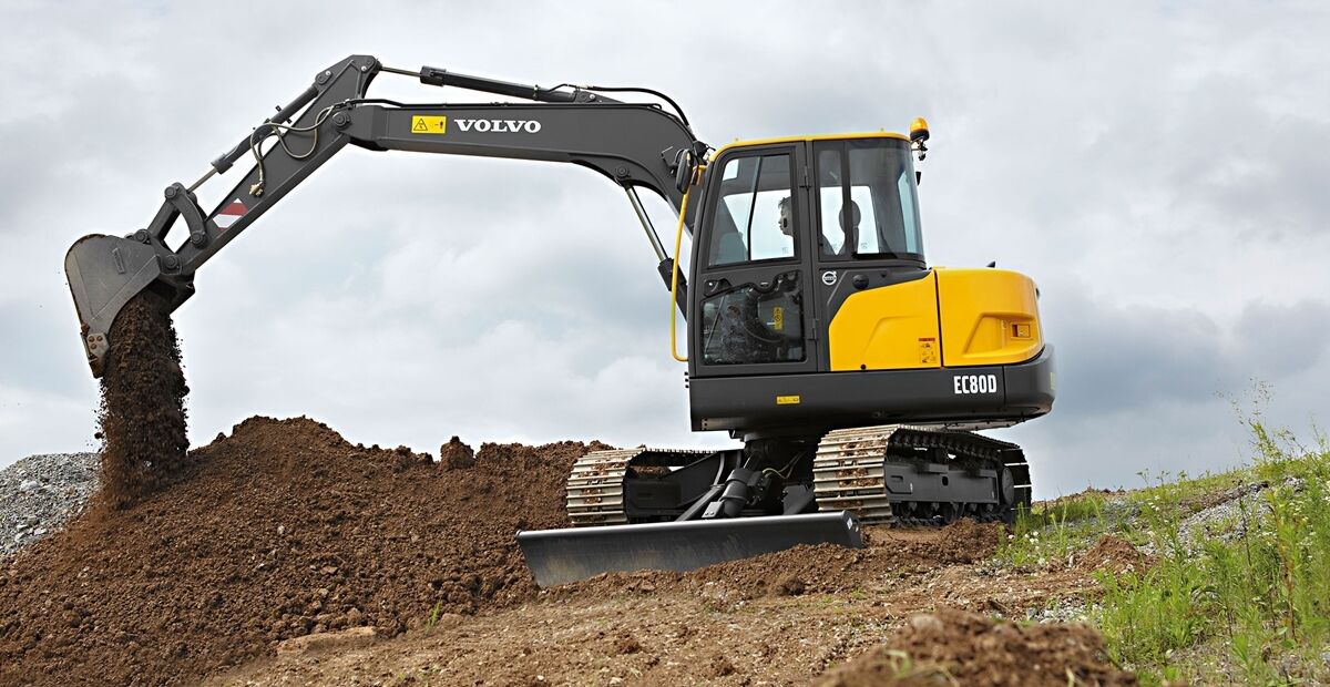 Volvo EC80D Compact Excavator Service Repair Manual – Heavy Equipment ...