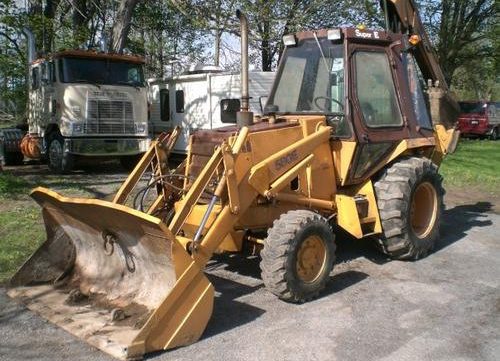 1984-1987 Case 580 Super E Loader Backhoe Service Repair Manual PDF ...