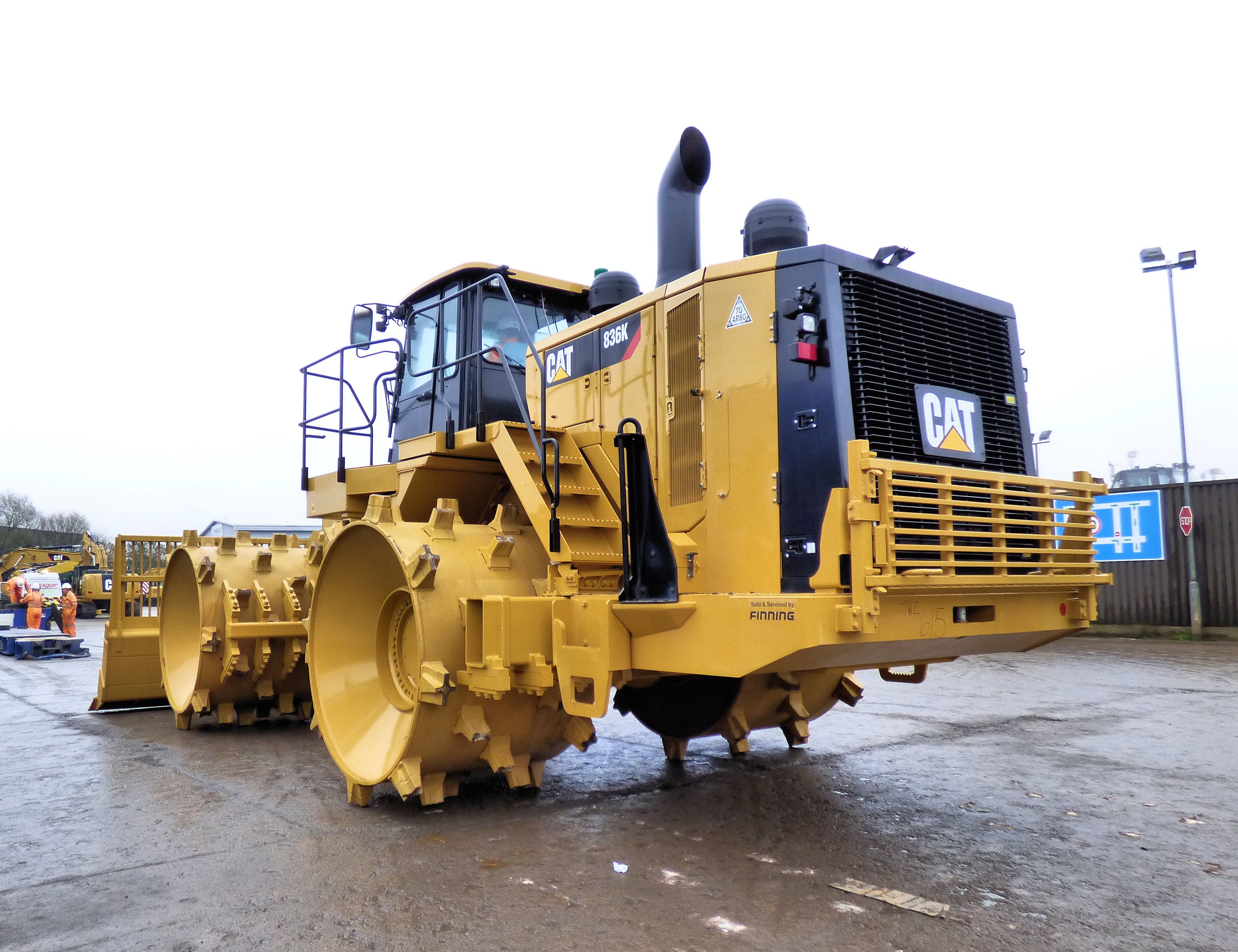 CATERPILLAR 836H SOIL COMPACTOR Full Complete OPERATION AND MAINTENANC ...