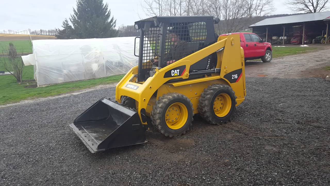 Caterpillar 216 SKID STEER LOADER Full Complete Spare Parts Catalog Ma ...