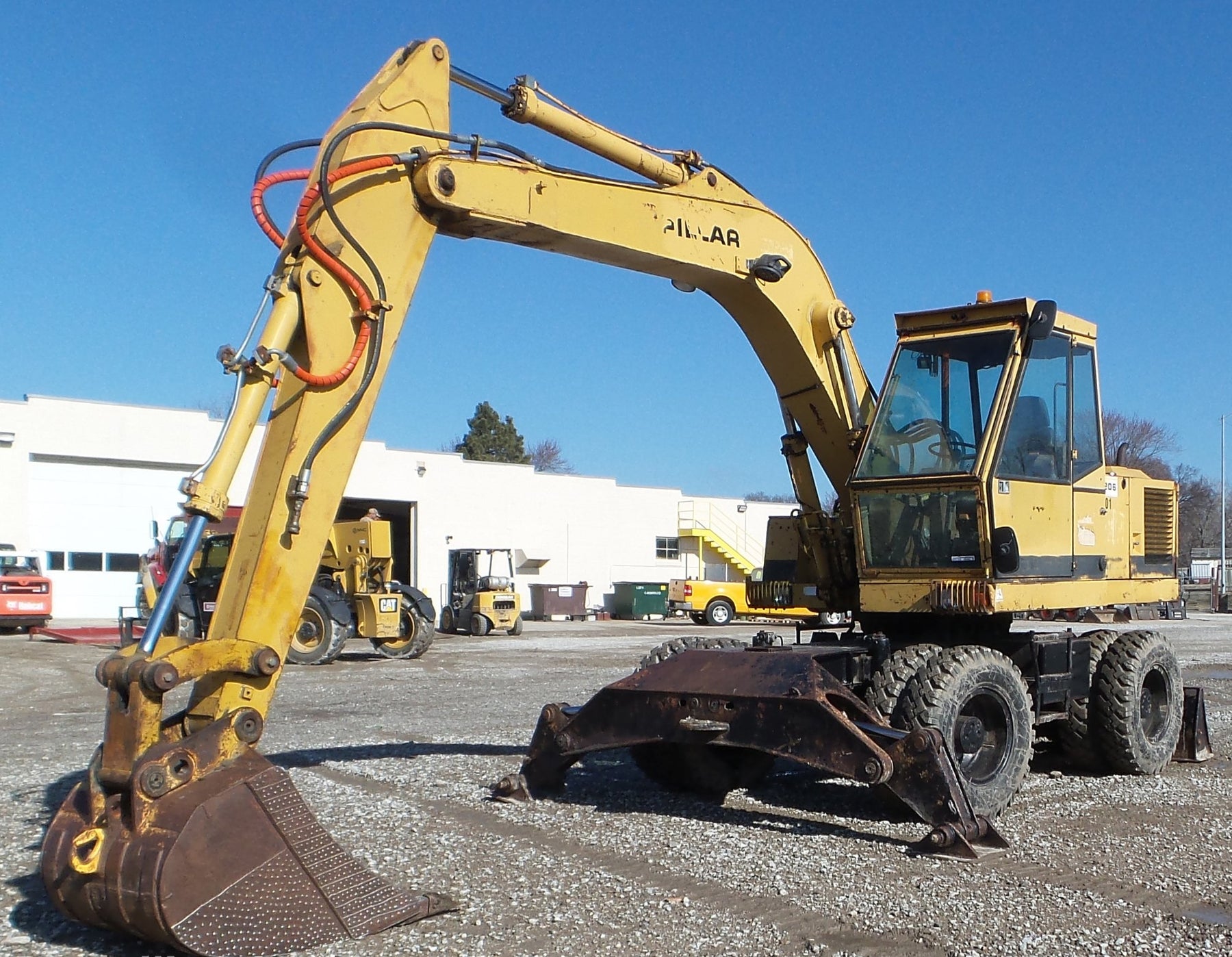 DOWNLOAD CATERPILLAR 206B WHEELED EXCAVATOR Ful... – Heavy Equipment Manual