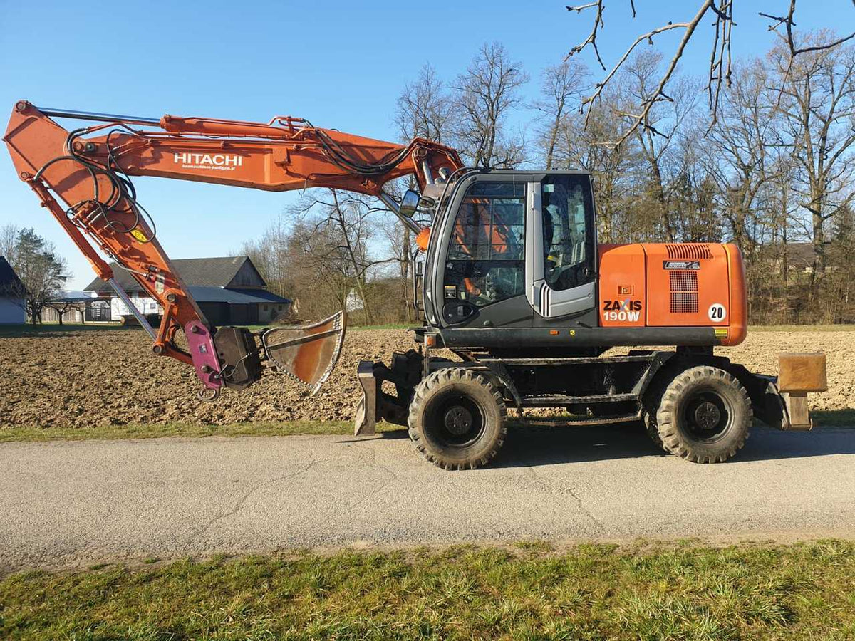 Download Hitachi Zaxis 190W-3 Wheeled Excavator (Emcgb-Na1-2) Operator ...