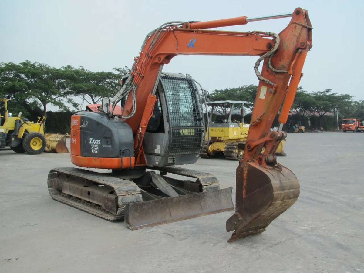 Download Hitachi Zaxis 75US-3 Hydraulic Excavator (Em1p1-1-3) Operator ...
