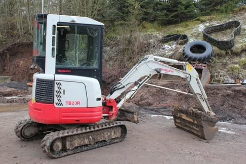 Takeuchi TB20R/TB23R Mini Compact Excavator Par... – Heavy Equipment Manual