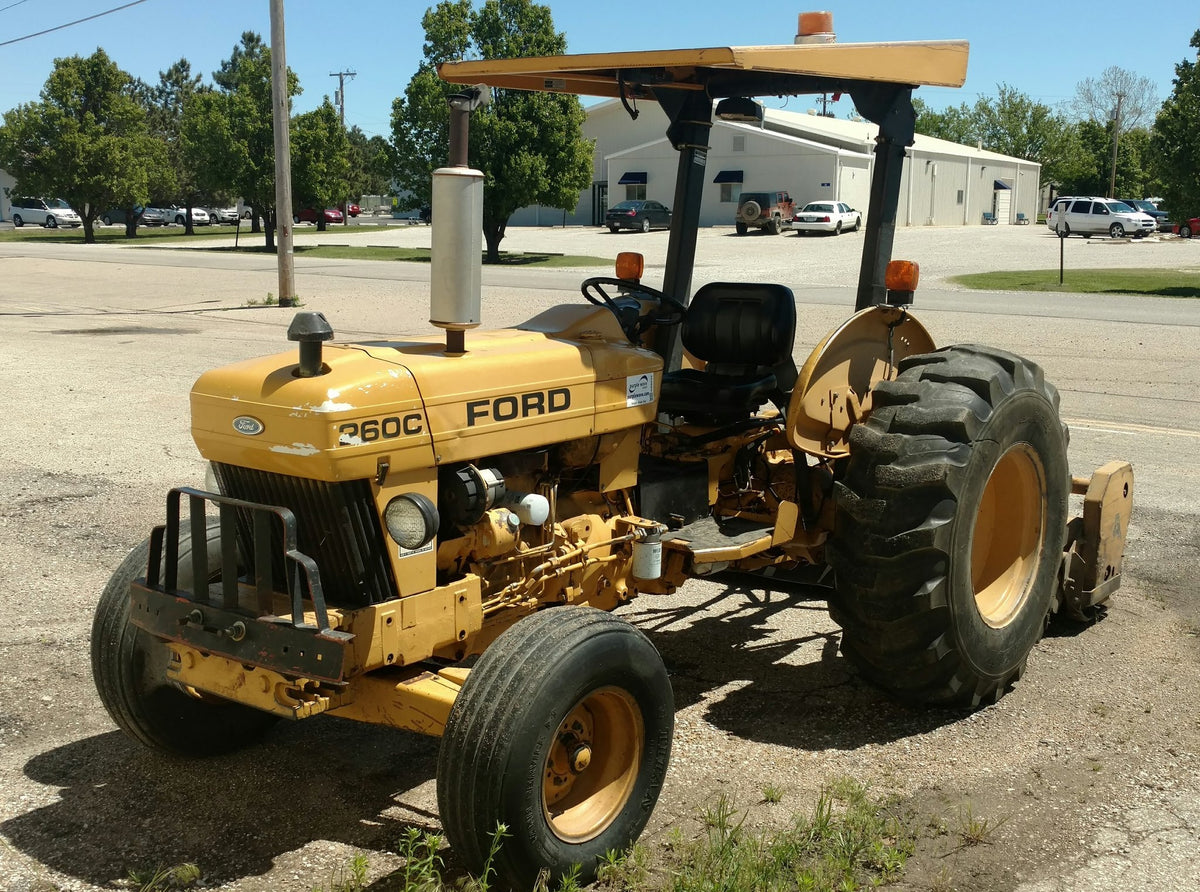 FORD NEW HOLLAND 260C 3 CYLINDER UTILITY TRACTOR MASTER ILLUSTRATED PA ...