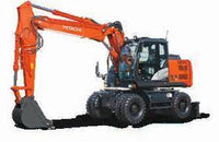 Hitachi ZX 140W-5B Wheeled Excavator Full Complete Service Repair Manu ...