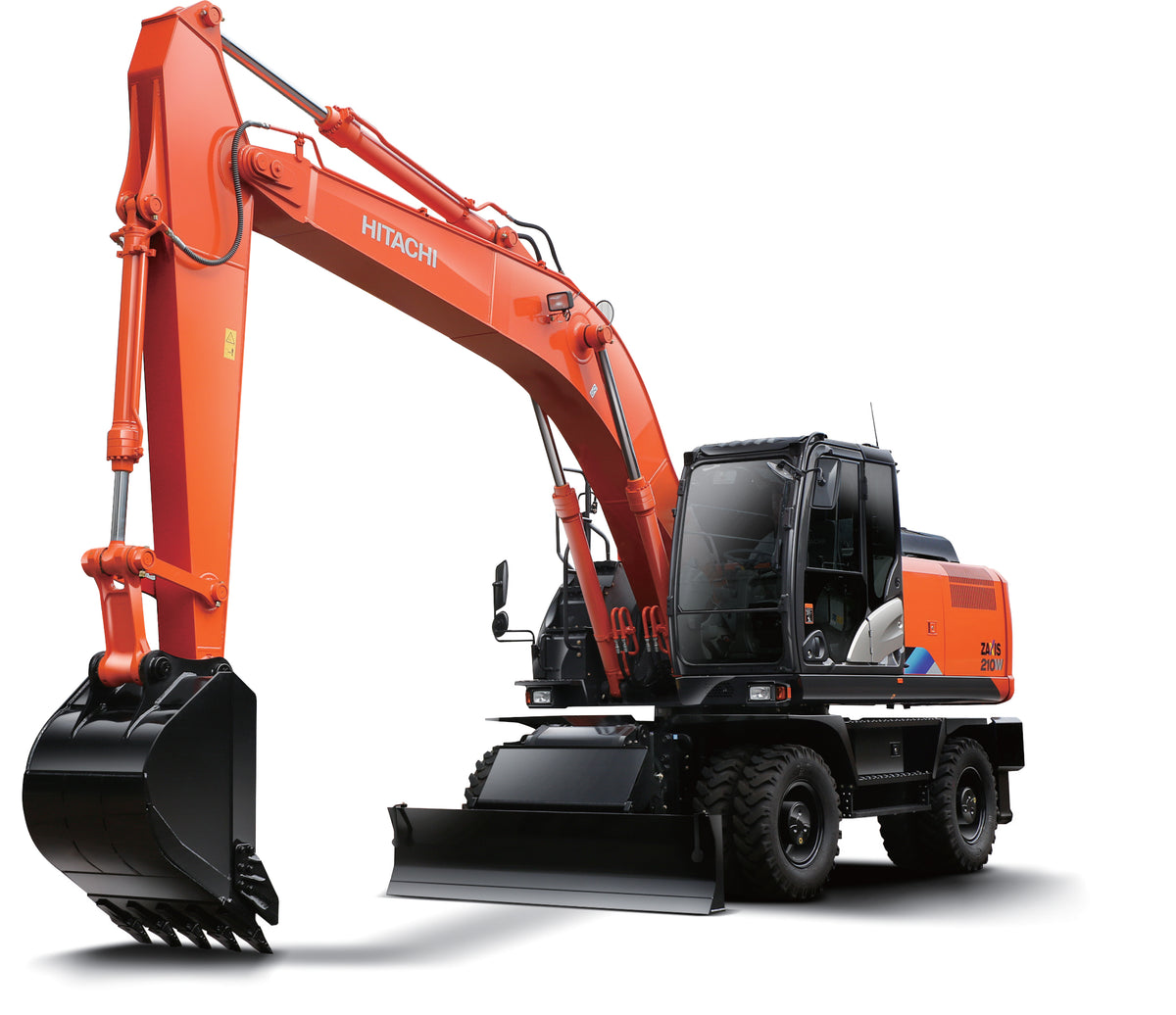 Hitachi Zaxis 210W WHEELED Excavator Full Complete Service Repair Manu ...