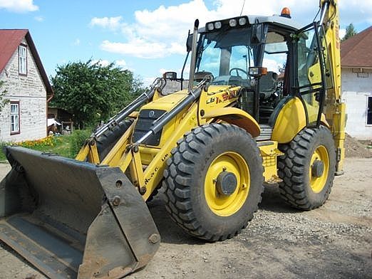 NEW HOLLAND LB115.B TRACTOR LOADER BACKHOE TLB ... – Heavy Equipment Manual
