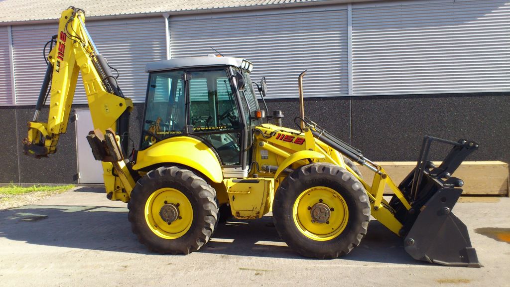 NEW HOLLAND LB115 TRACTOR LOADER BACKHOE TLB MASTER ILLUSTRATED PARTS ...