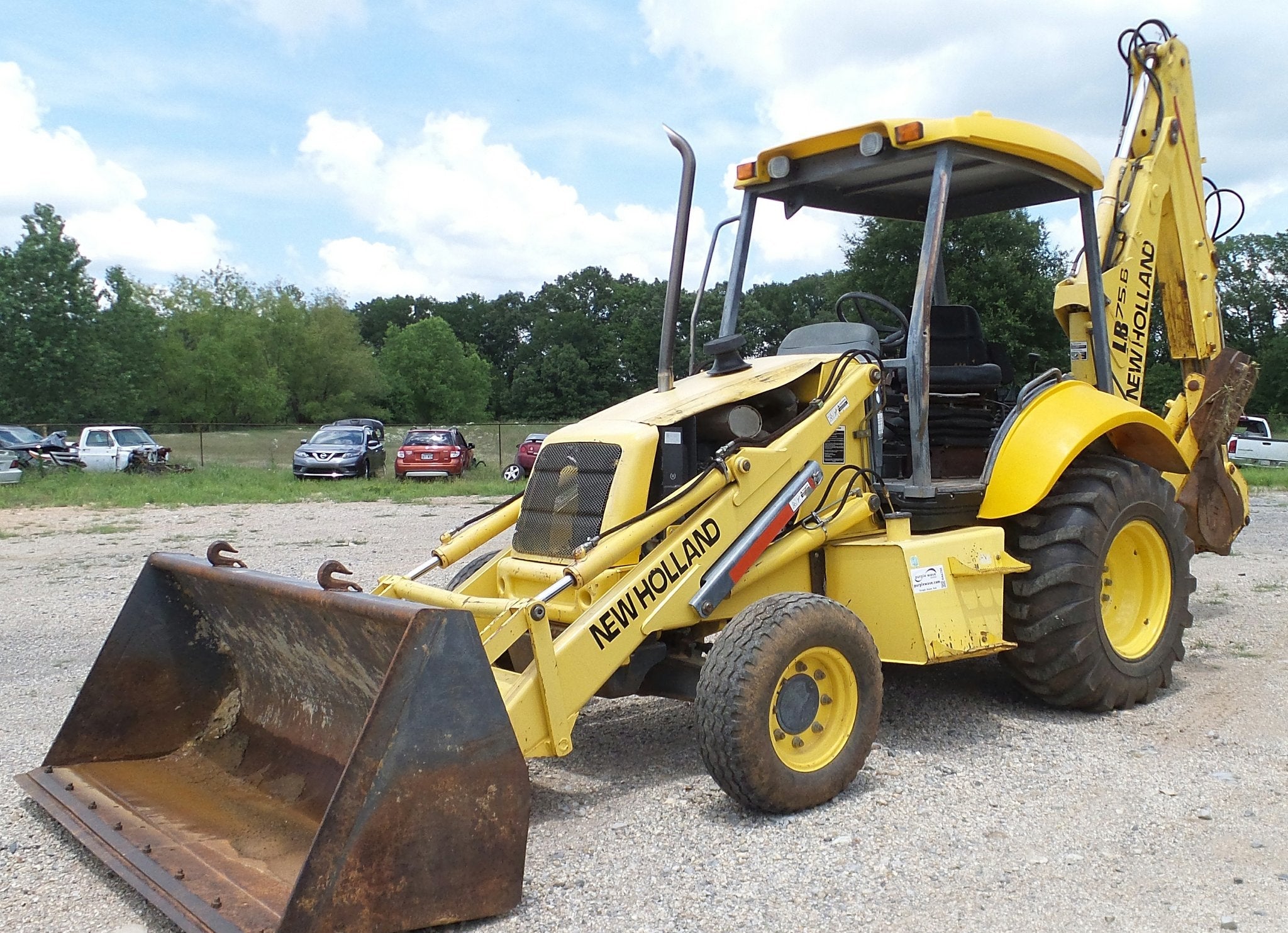 NEW HOLLAND LB75.B LB75B TRACTOR LOADER BACKHOE... – Heavy Equipment Manual