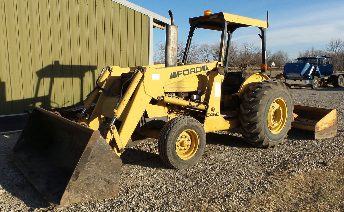 New Holland Ford 545D Tractor Loader Master Parts List Manual – Heavy ...