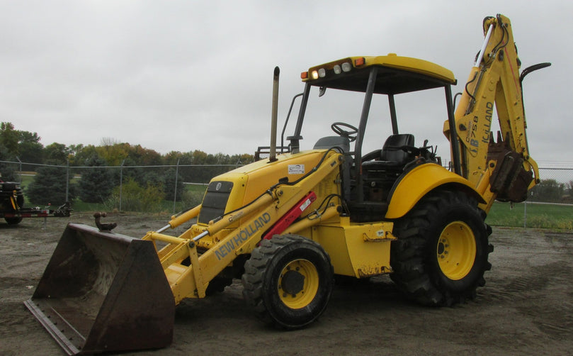 New Holland LB75B LB75.B LB90 LB110 LB115B LB115.B Tractor Loader ...