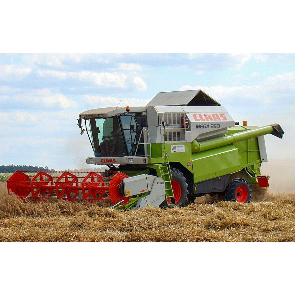 Claas Mega 370 - 350 Combine Harvester Operator's Manual – Heavy ...