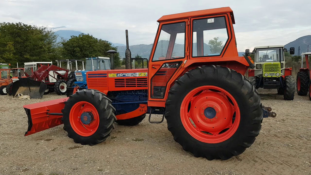 Same 120 Drago Tractor Parts Manual PDF – Heavy Equipment Manual