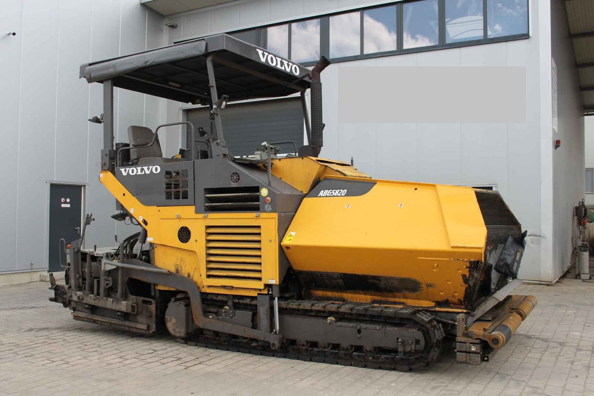 VOLVO ABG5820 TRACKED PAVER SERVICE REPAIR MANUAL PDF – Heavy Equipment ...